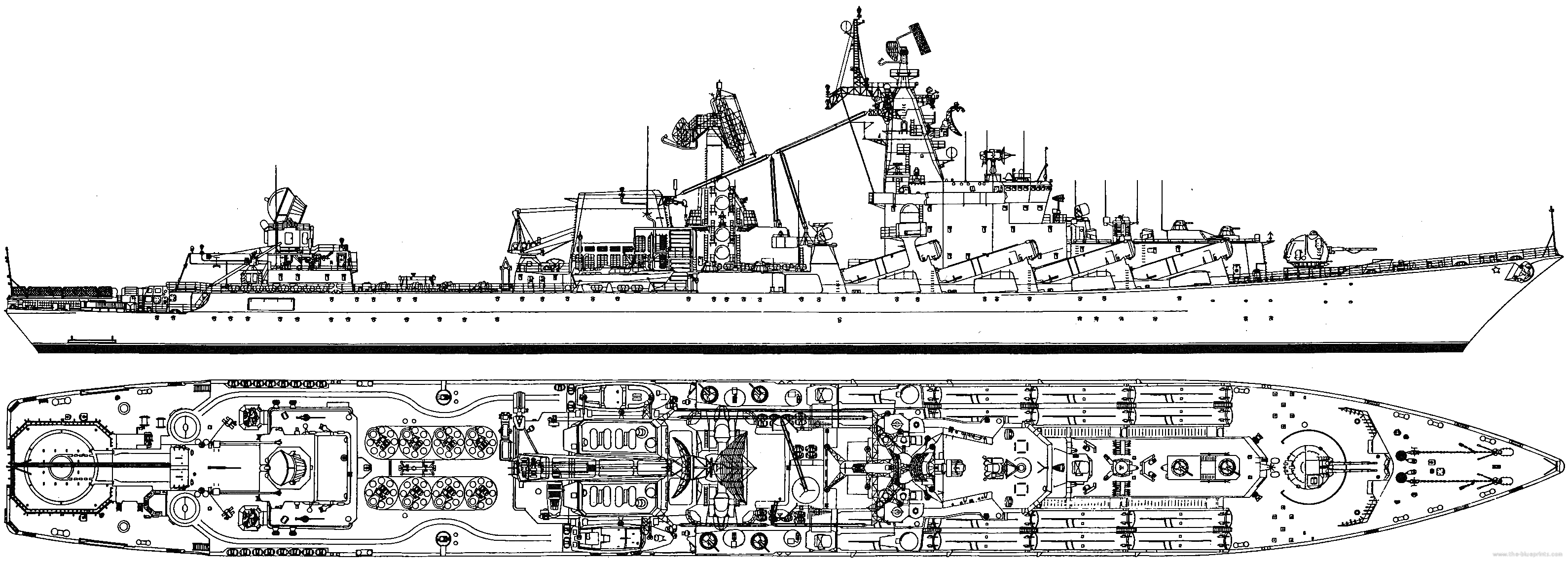 ussr moskva 1983 slava class project 1164 missile cruiser :: Mycity ...