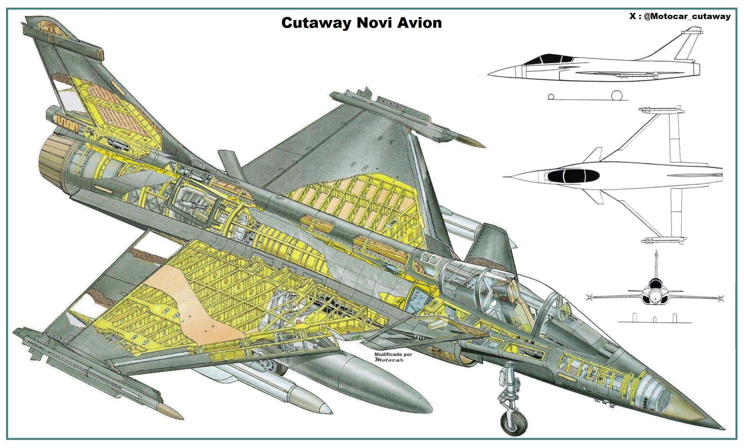 Cutaways, Cortes Esquemáticos de Aviones| Página 261 | Zona Militar