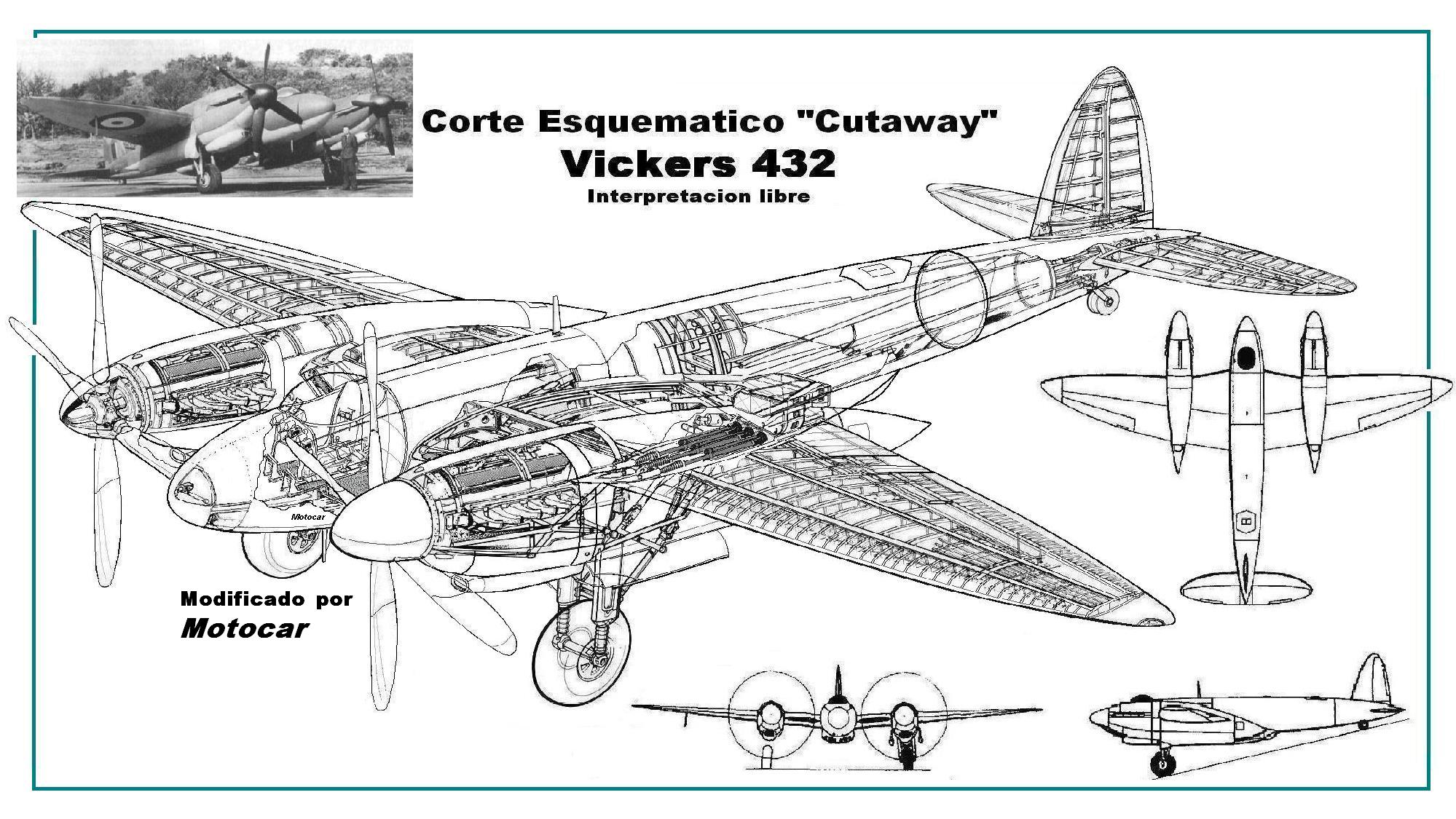 Cutaway Vickers Type 432 al 90 % :: Mycity-Military.com
