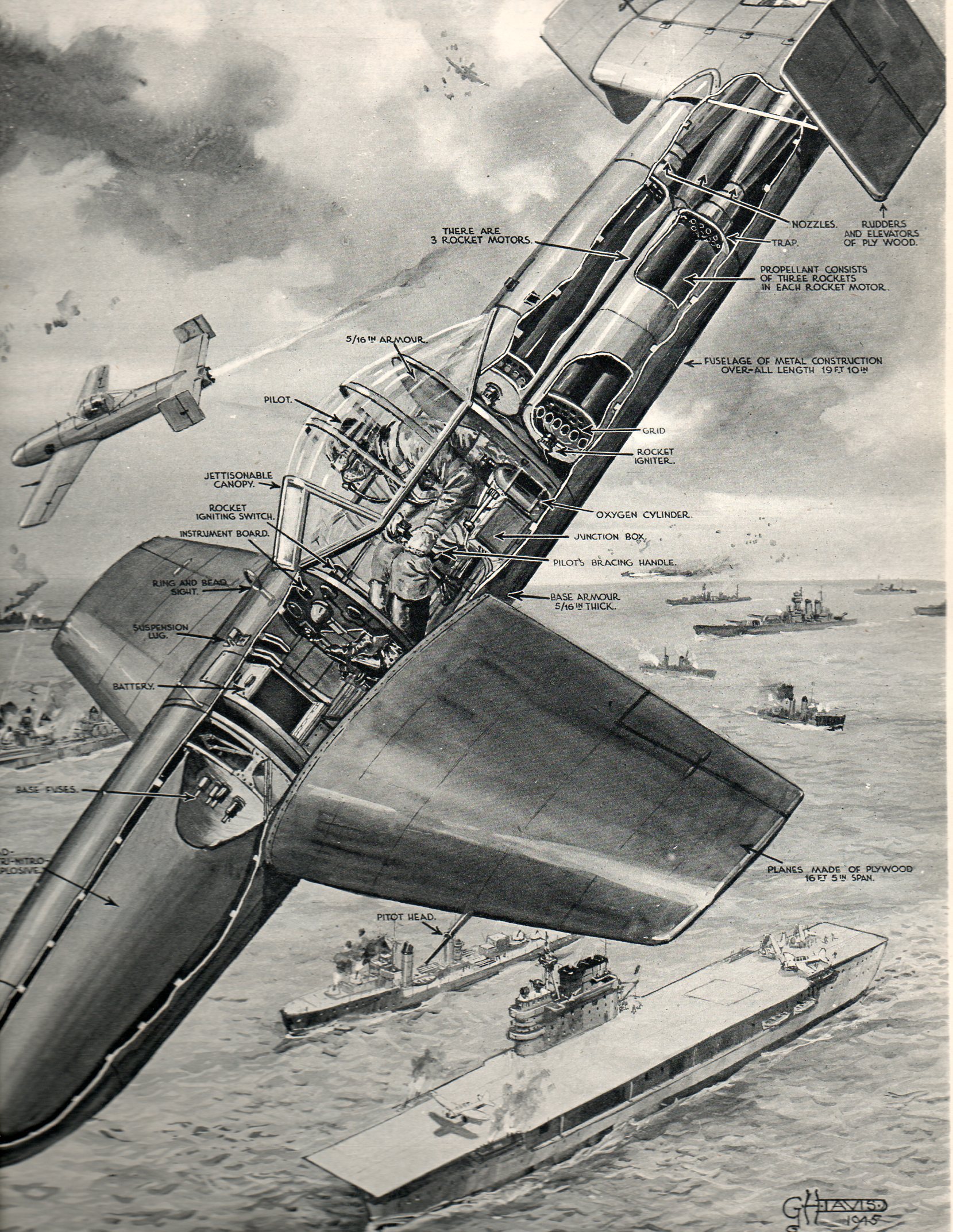 Yokosuka MXY7 Ohka :: Mycity-Military.com