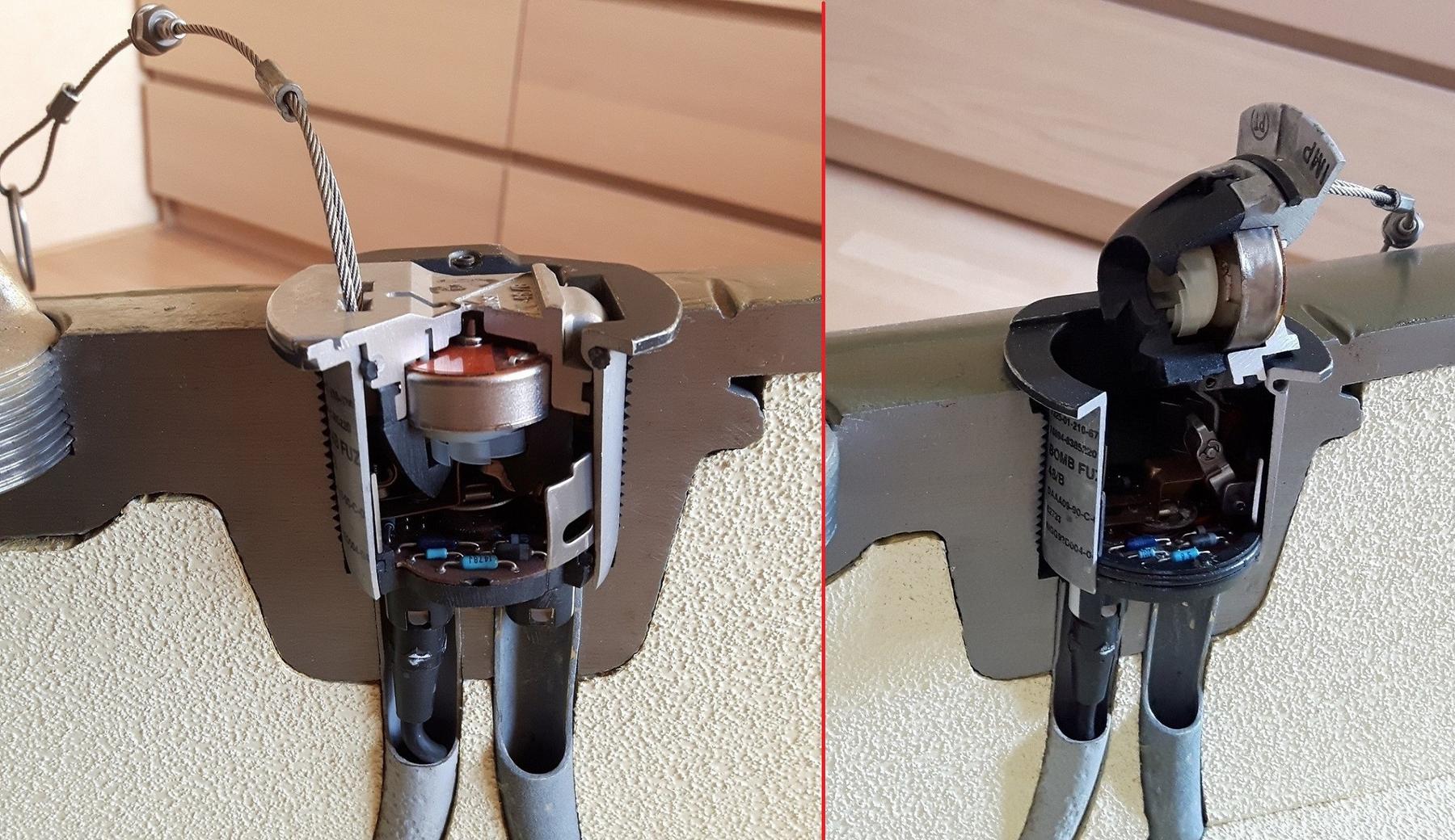 P23 Initiator bomb FZU 48B closed and opened :: Mycity-Military.com