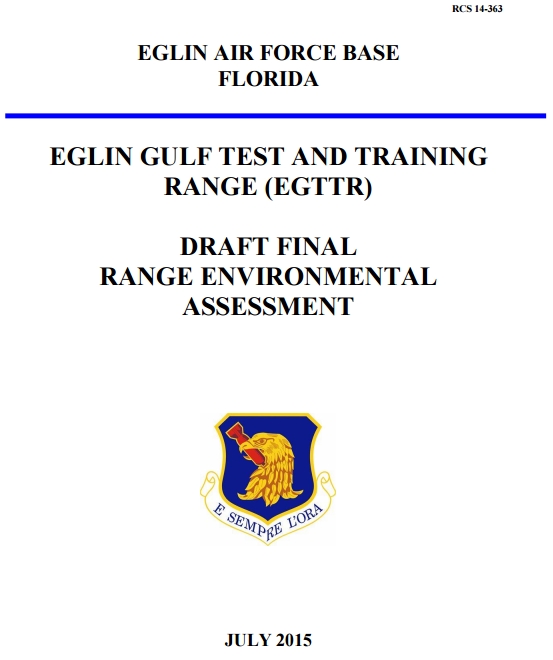 EGLIN GULF TEST AND TRAINING RANGE (EGTTR)