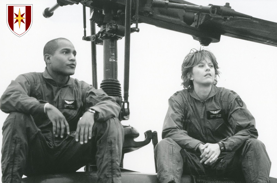 Karen Walden (Meg Ryan) UH 1V MEDEVAC in movie â€śCourage Under Fireâ€ť ...