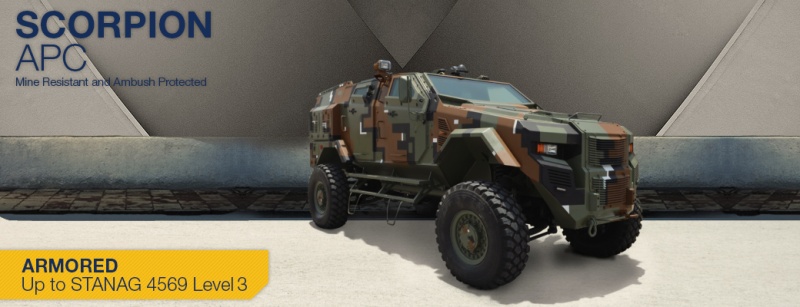 streit usa armored personnel carrier scorpion apc :: Mycity-Military.com