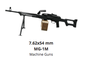 Mitraljezi PK (M84, M86, PKM, PKT...)