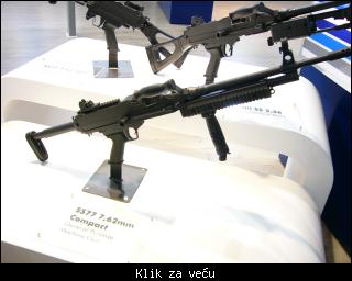 Minigun 7.62 mm vs teski mitraljez kalibra 12.7 mm