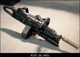 Minigun 7.62 mm vs teski mitraljez kalibra 12.7 mm