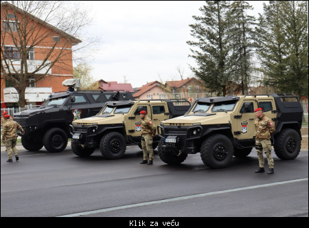 Lako oklopno vozilo VIHOR - TRB Bratunac