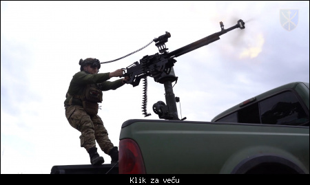 Teški mitraljezi 12,7mm Browning M2 i 12,7mm DŠK/DShK