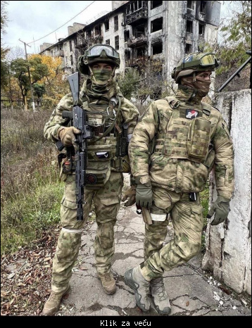 Ruske vojne uniforme i lična oprema vojnika